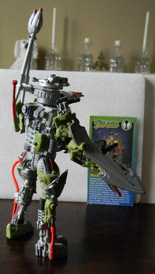 1996 MCFARLANE TOYS SERIES 7 SPAWN NO-BODY ULTRA ACTION FIGURE - USED ...