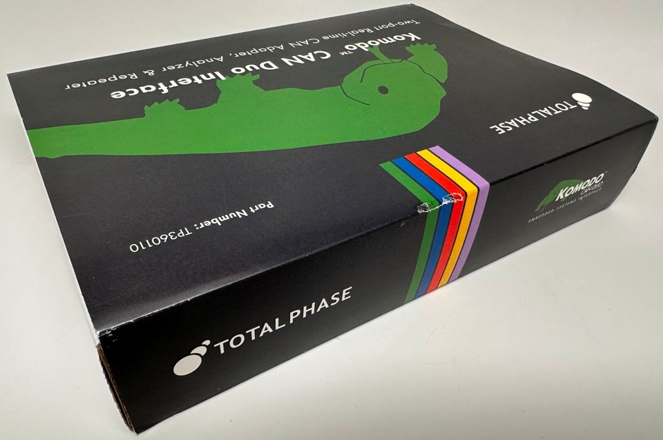 Komodo CAN Duo interface, Total Phase Part Number: TP360110 (NEW! NEVER ...