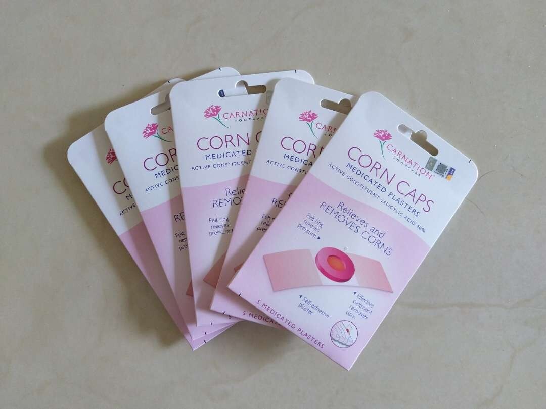 (24x 5's) Carnation Corn Caps Medicated Footcare Plasters - EXPEDITED ...