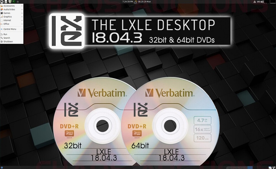 LXLE DESKTOP 18.04.3 LINUX INSTALL & LIVE DVDs 32bit & 64bit | eBay
