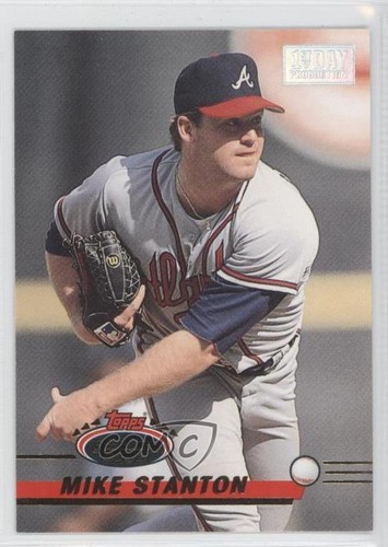 1993 Topps Stadium Club 1st Day Issue Mike Stanton #38 | eBay