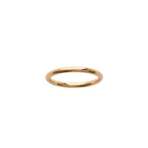Bague Femme Homme Plaqué Or Anneau Alliance simple 2mm | eBay