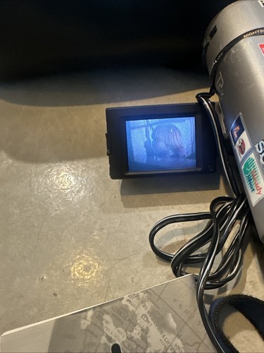 Sony CCD-TRV615 Stereo Hi8 8mm Digital Video Camera Camcorder Cables ...