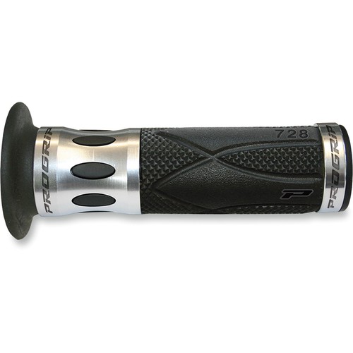 Pro Grip Silver Pro Grip 728 Grips with Open Ends PA0728OECRAG ...