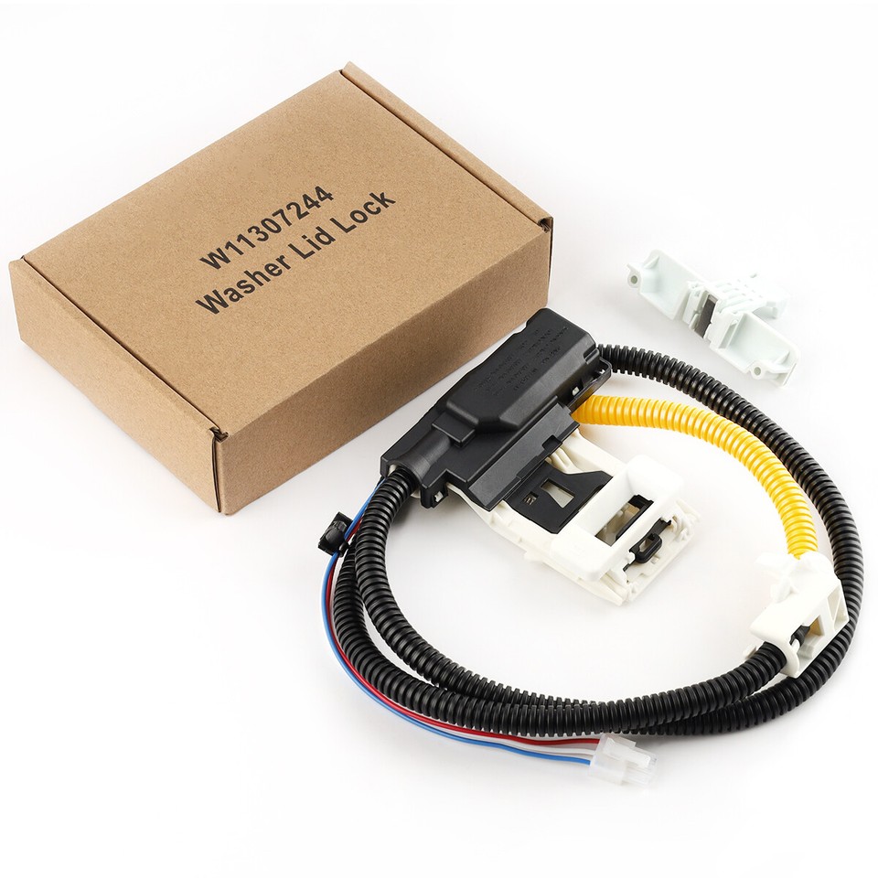 New Washer Door Lid Lock For Whirlpool Maytag Amana Washer W11307244 ...