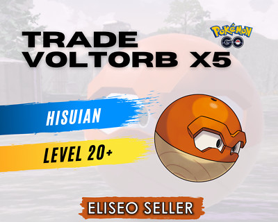 Pokemon Voltorb Hisuian GO - Trade Voltorb Hisuian x5 - Chance Lucky | eBay