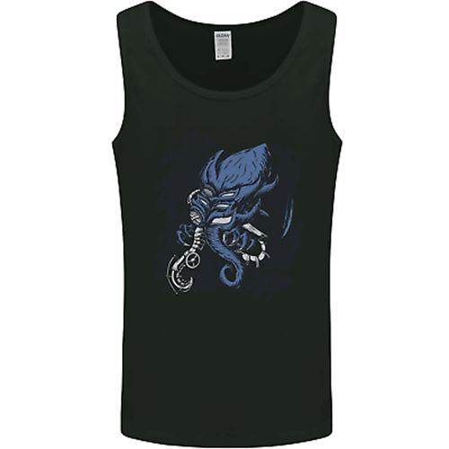 Cyberpunk Cthulhu Kraken Octopus Mens Vest Tank Top | eBay