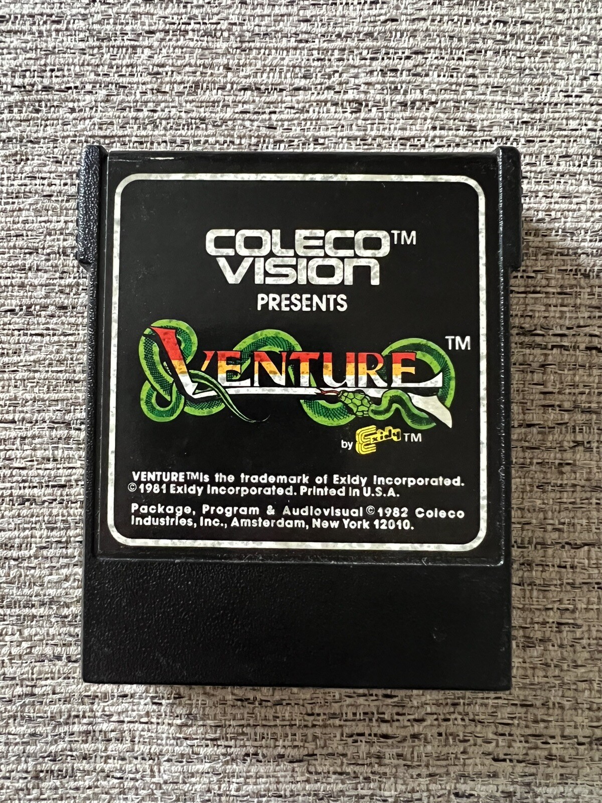 Venture Game for Colecovision (1982) - Action Adventure, Acceptable ...