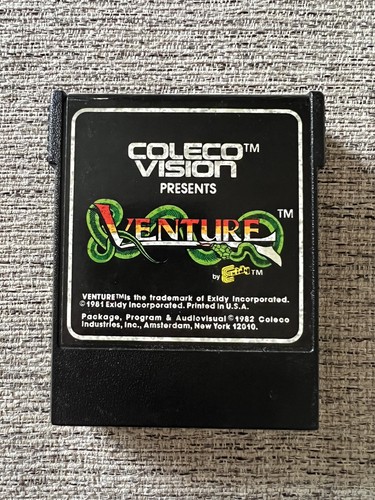 Venture Game for Colecovision (1982) - Action Adventure, Acceptable ...