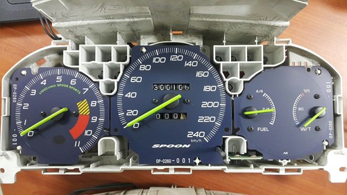Spoon Style Gauge Face Overlay Kit for Honda Civic Philippines | Ubuy