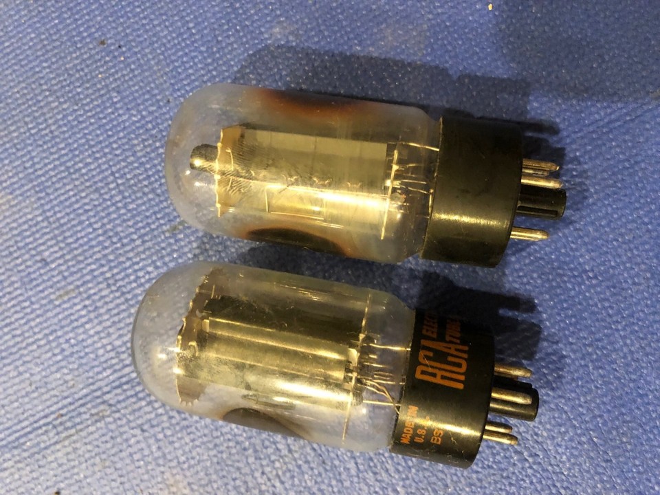 Lot of (2) RCA & GE 6L6GC Vacuum Tubes MADE IN USA! TEST STRONG! | eBay