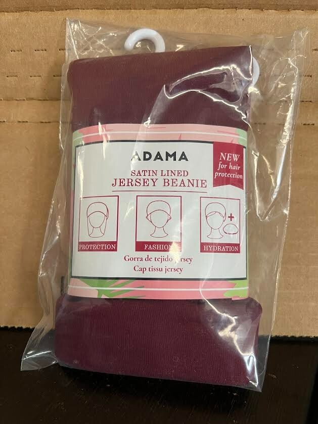 ADAMA Satin Lined Jersey Beanie Ultra Soft Fashionable Hipster Chic Satin for sale online | eBay