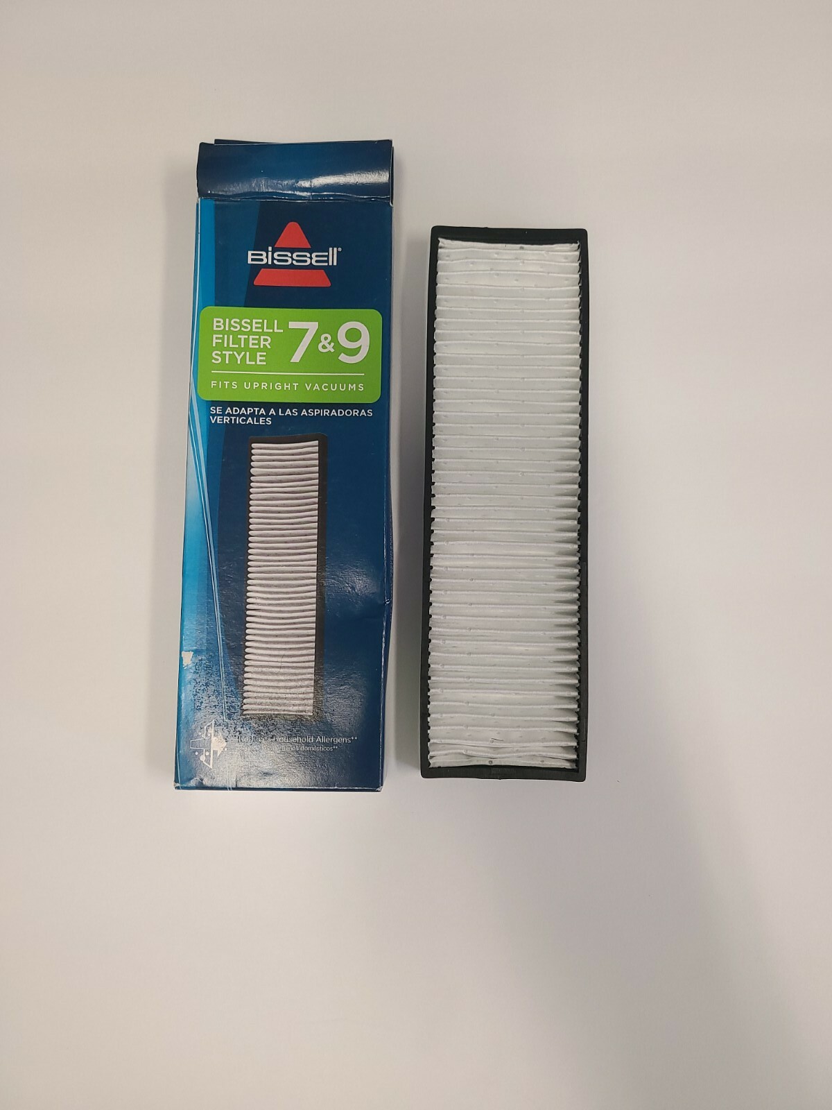 New - 2 pack Bissel 1908 Style 7,9 Vacuum Filter Multi-Level Filtration ...