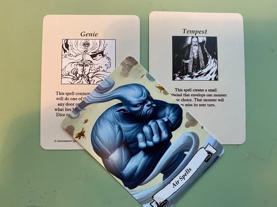 HEROQUEST custom expansion PARTS - CARD DECK - MONSTER STATISTICS ...