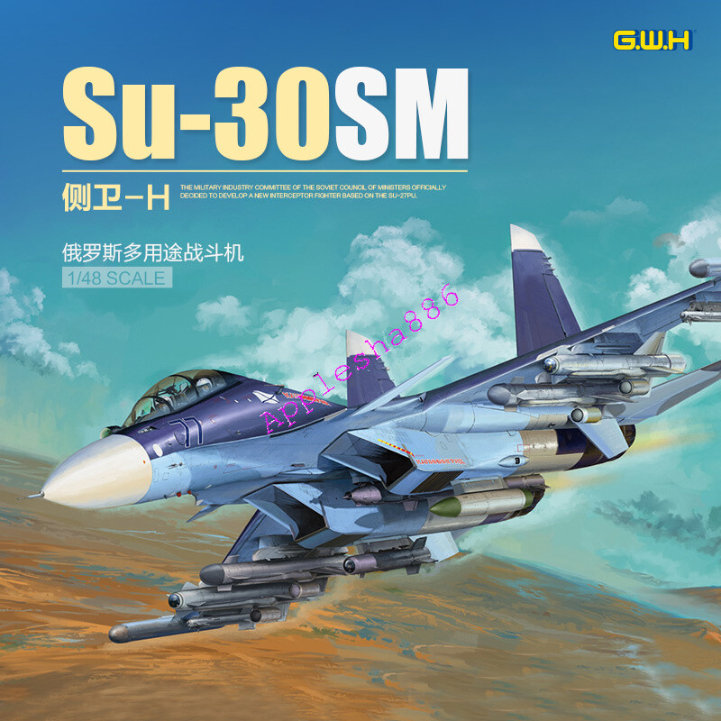 Great Wall L4830 1/48 Su-30SM 'Flanker-H' | Grelly UK