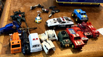 GoBots Lot Of Bandai Figures 80s with original storage case | eBay