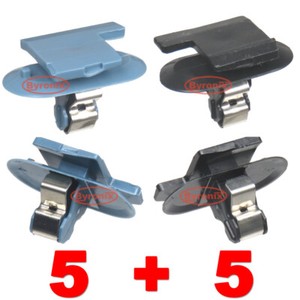TAILGATE BOOT PILLAR TRIM PANEL CLIPS FOR VAUXHALL INTERIOR BLACK BLUE ...