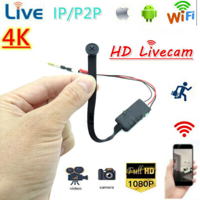 DIY HD 1080P Tiny Mini Screw Pinhole Cam Security Micro HD Super Small ...