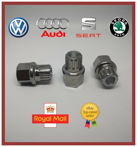 New Audi Volkswagen VW Seat Skoda Locking Wheel Nut Key 54 / 9pt Spline ...
