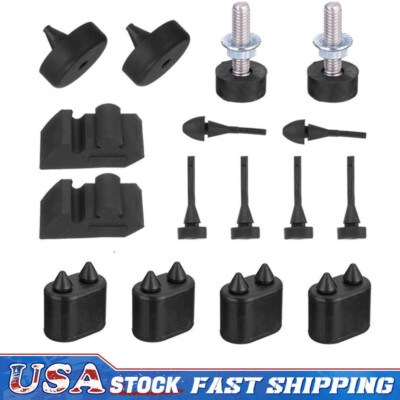 Rubber Stopper Kit + Hood Adjusters For Camaro 67 68 69 Stoppers ...