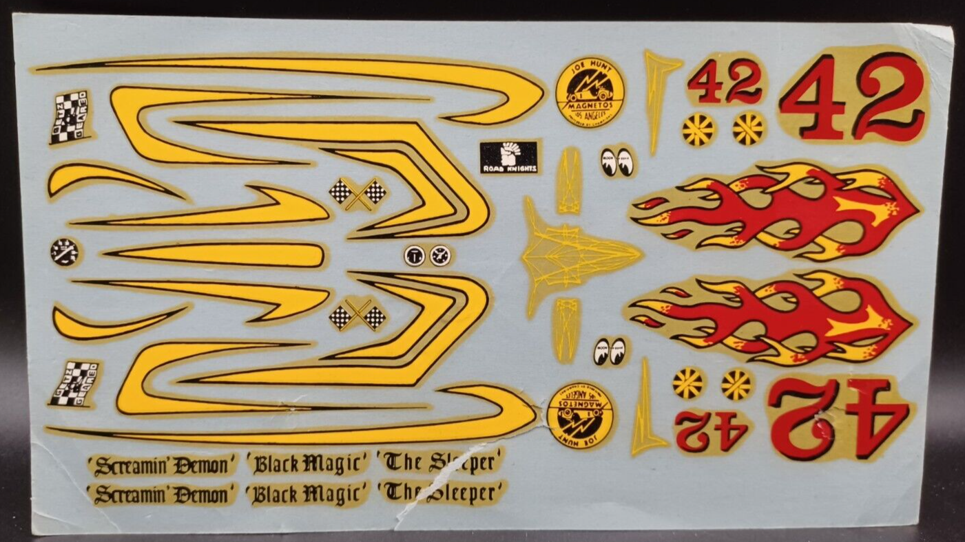 AMT | No. ? | 1:25 3 in 1 Customizing Kit Decals | eBay
