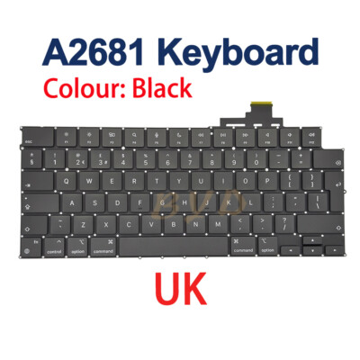 New A2681 Keyboard UK Layout For MacBook Air M2 13.6" Retina 2022 Year ...
