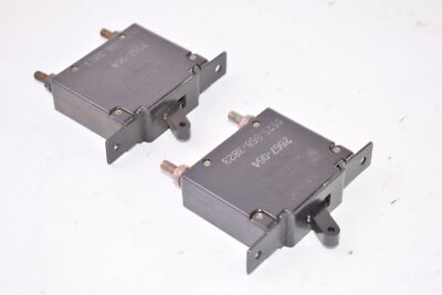 Lot of 2 Texas Instruments 2567-054 Circuit Breaker Switch 20 Amps 250V ...