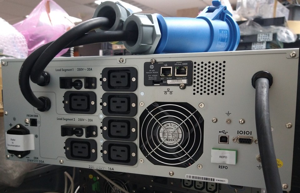 HP R7000 INTL UPS 6500VA 6500W AF463A 638832-001 628822-002 HSTNR-U021 ...