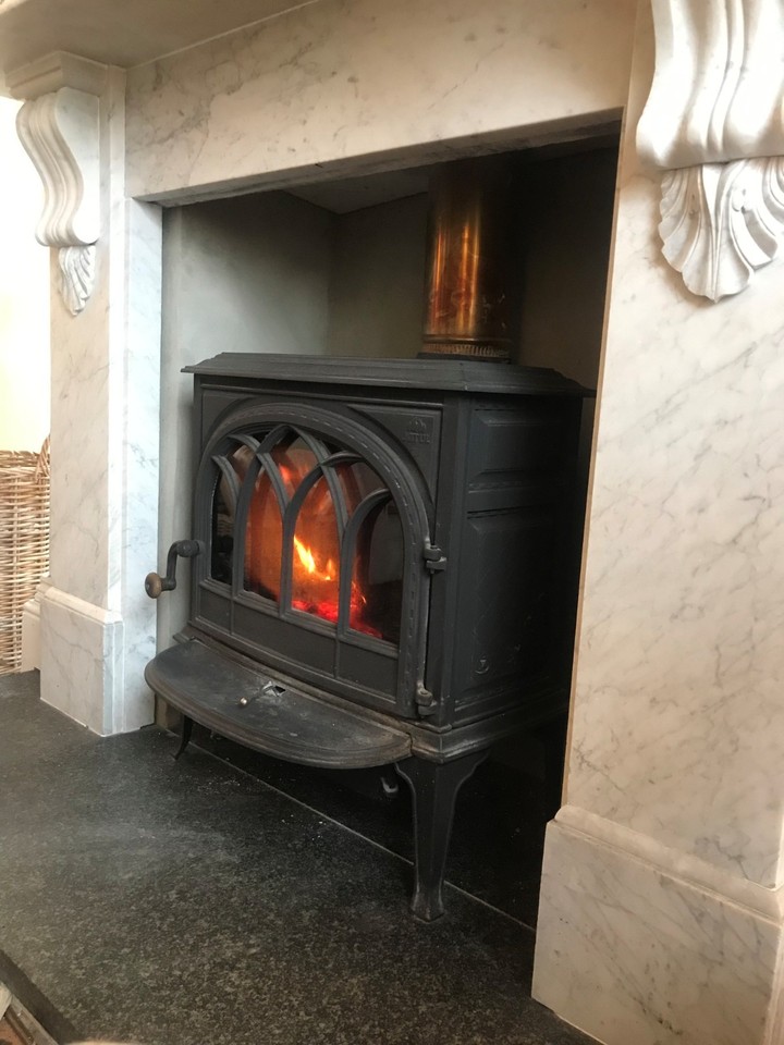 Cast Iron Jotul 4 Wood Burning Stove | eBay UK