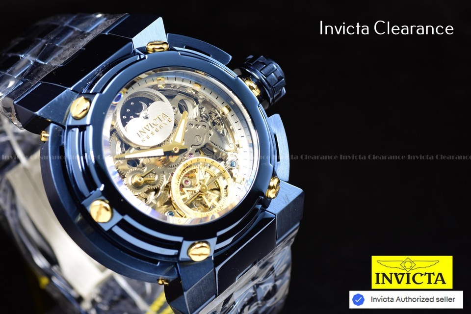 Invicta Men 46mm Coalition Forces X-WING Automatic DAY/NIGHT Dark Blue ...