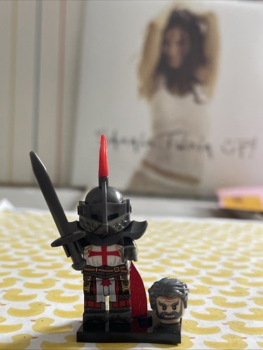 SEAN CONNERY TEMPLAR KNIGHT OLD GRAY CROSS SWORD HELMET LEGO MINIFIG ...