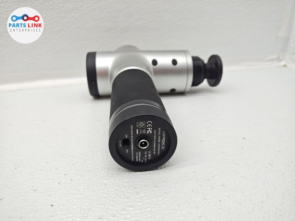 HyperIce Hypervolt Percussive Massager Massage Gun 53000 001-00 Silver ...
