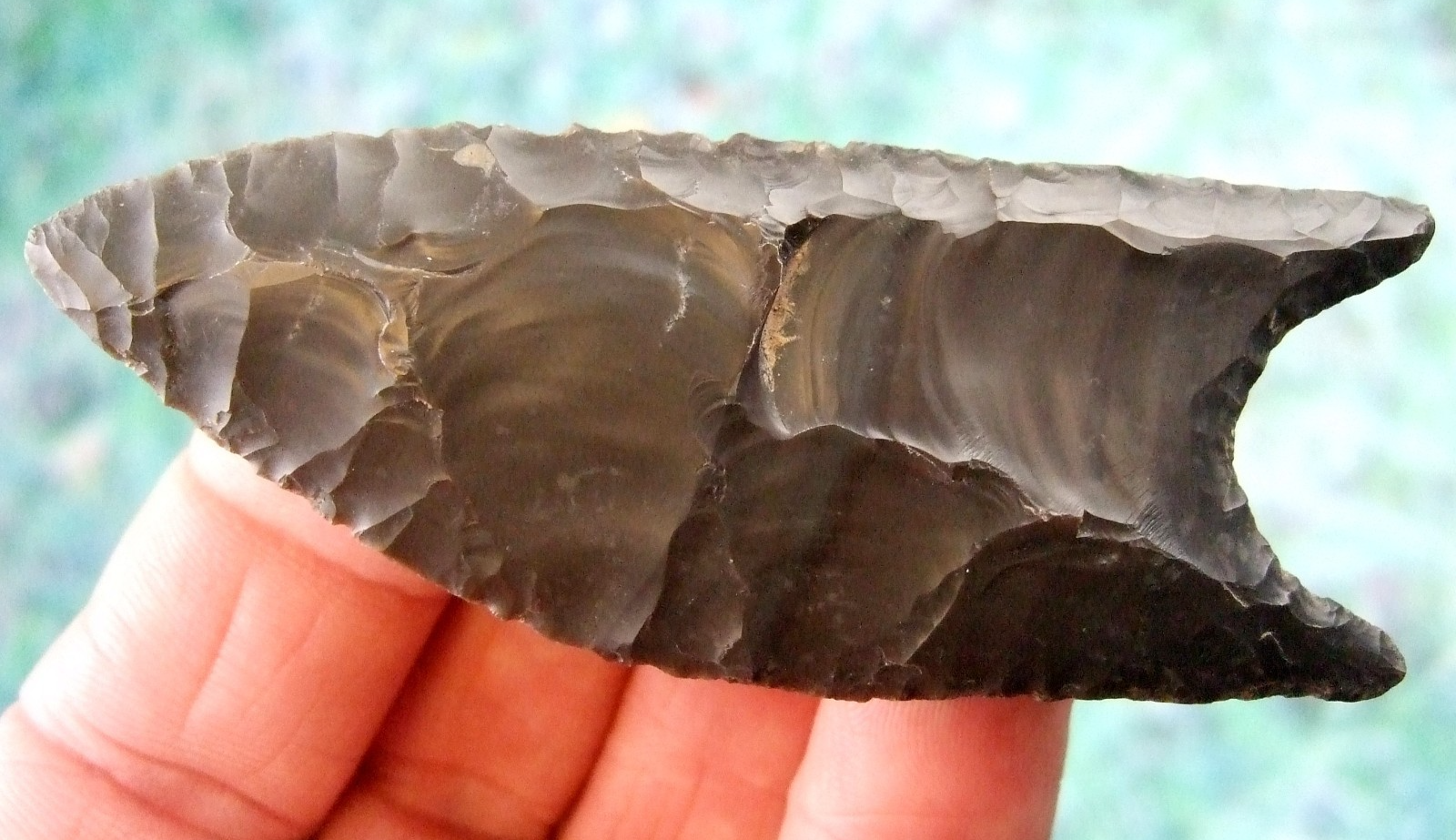 Super Fine 3 1/4 inch Colorado Plains Jasper Clovis Point with COA Arrowheads | eBay