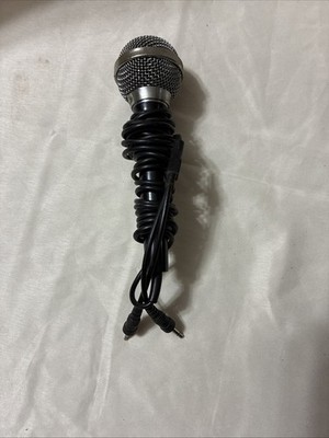 Radio Shack Dynamic Microphone 33-2001A Wired Mic 1/4" Plug 6ft Cord ...