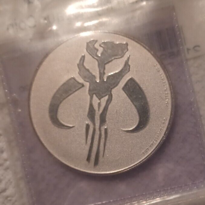 2020 Niue Star Wars Mandalorian Mythosaur 1 oz Silver Coin $2 | eBay