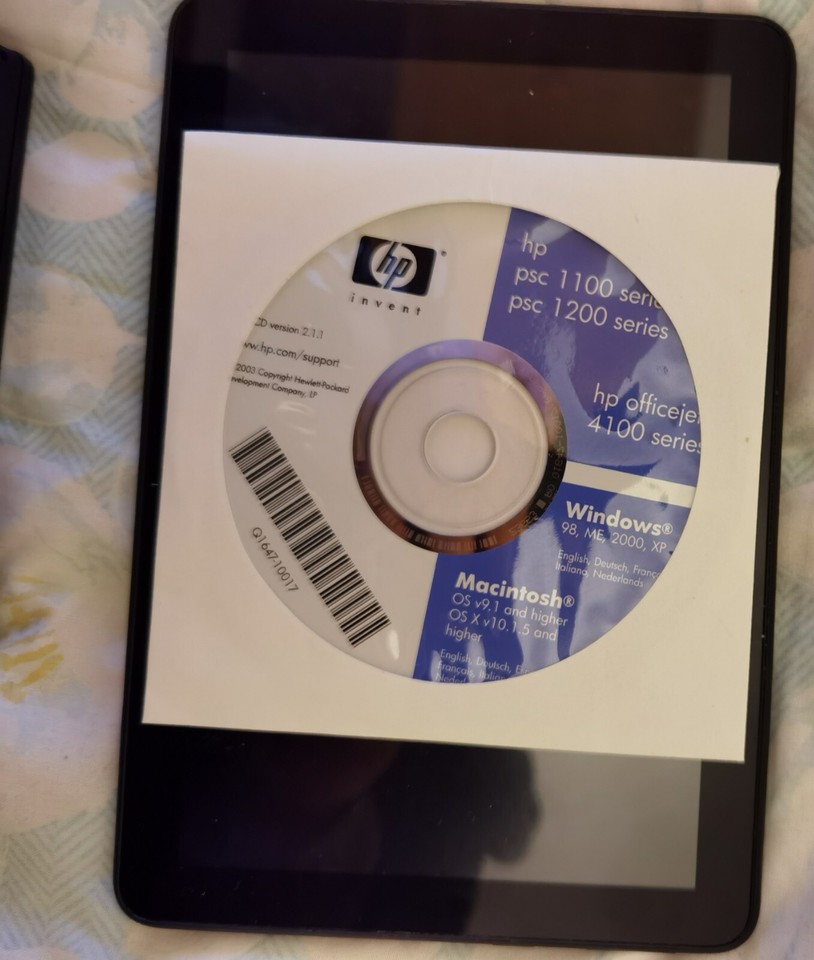 HP invent hp psc 1100 1200 & hp officejet 4100 series printer ...