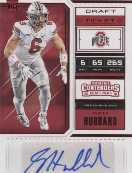 2018 Panini Contenders Draft Picks - College Ticket Draft Ticket Red ...