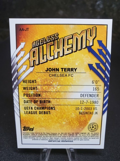 2020-21 Topps Merlin Collection Chrome UCL - Ageless Alchemy #AA-JT ...