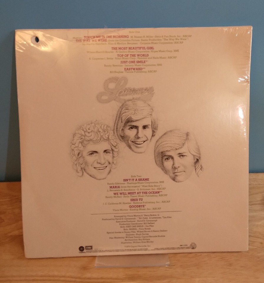 THE LETTERMEN "NOW AND FOREVER" EMI RECORDS R-123705 SEALED | eBay