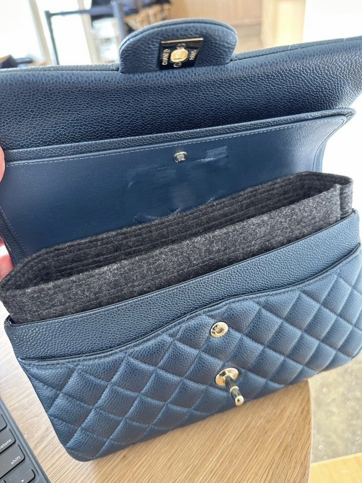 Bag organizer Insert for CHANEL classic Flap Interior Protector | eBay