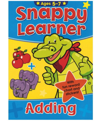 Snappy Learner Adding Age 5-7 Learning Book & Reward Chart Childrens ...