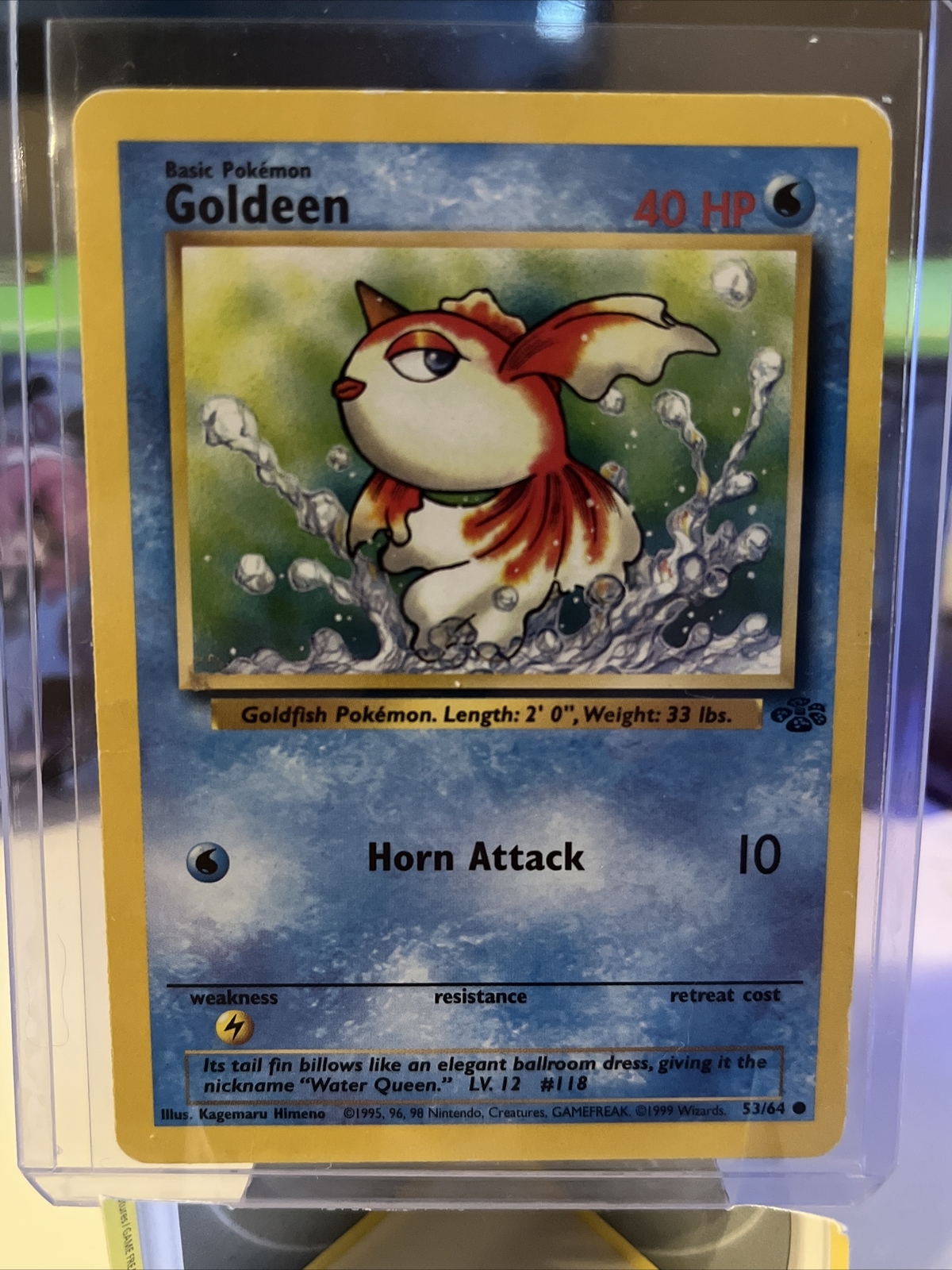 Pokémon TCG Goldeen Jungle 53/64 Regular Unlimited Common HP | eBay
