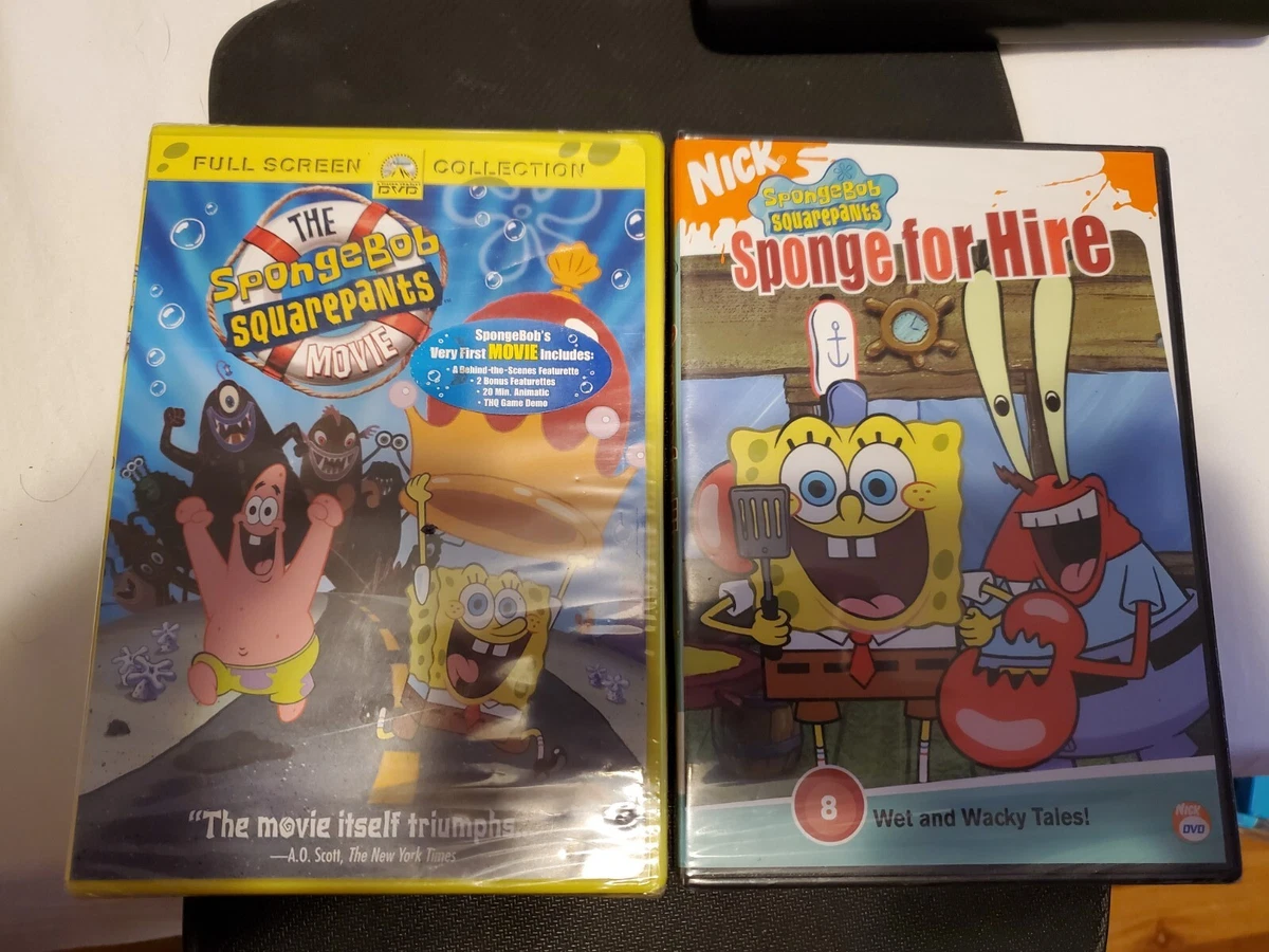 The Spongebob Squarepants Movie Dvd Ebay