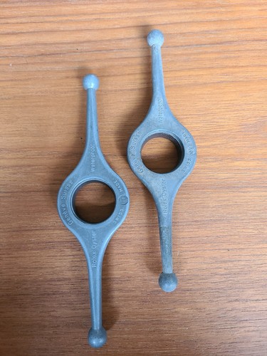 Vintage Rolex Propeller Case Opener Set Pair 28.3mm 29.5mm Good Teeth ...