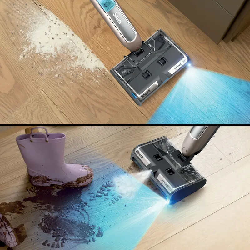 Shark HydroDuo Cordless Wet Dry Hard Floor Cleaner WW201 Lightweight ...