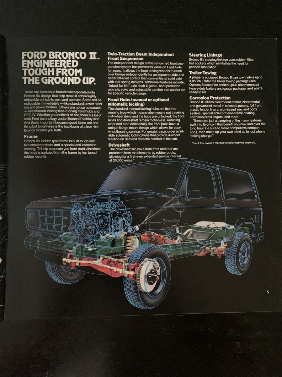 1986 Ford Bronco Ii Frame