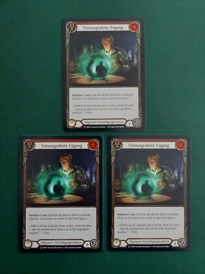 Fate Foreseen (Red) - History Pack: German - FBB Flesh and Blood TCG ...