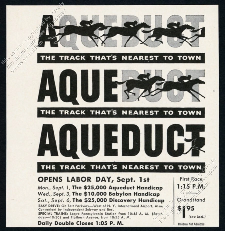 Aqueduct Racetrack Logo