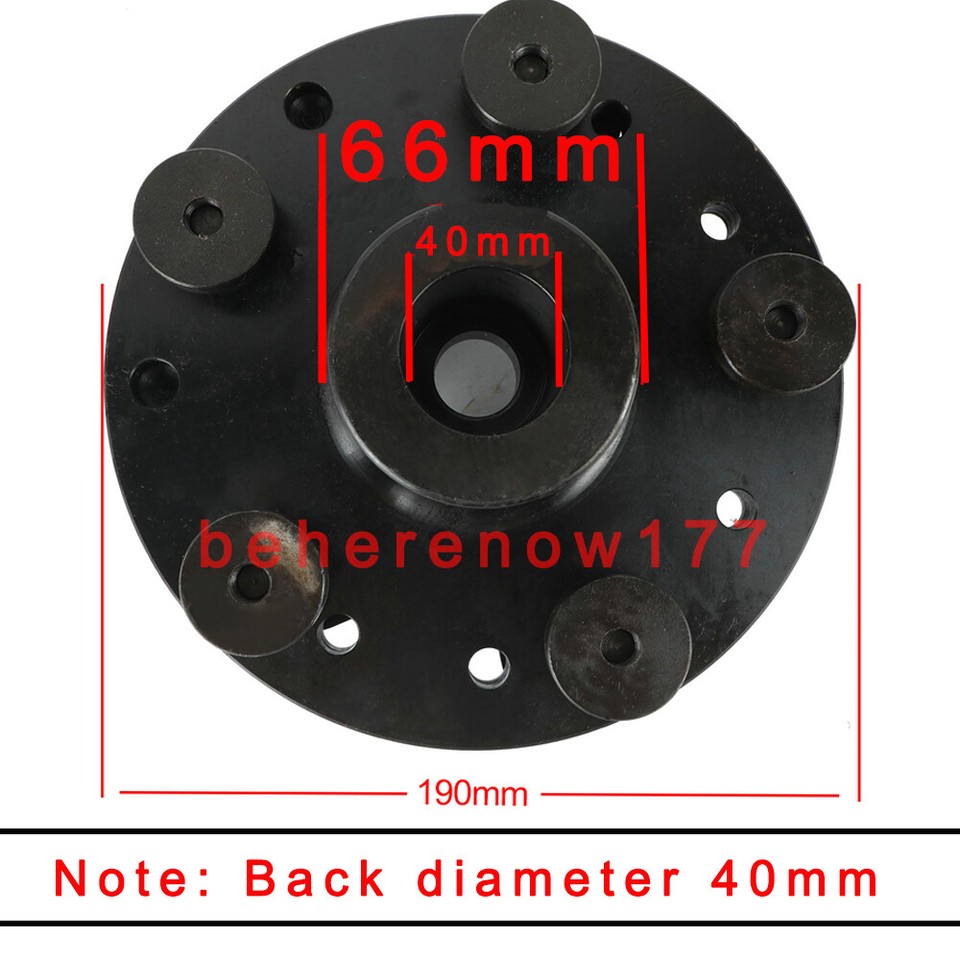 Universal Multiple Wheel Balancer Adaptor Plate Both 36mm 38mm 40mm 5 ...