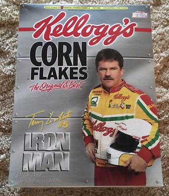 Terry LaBonte Corn Flakes Box | eBay